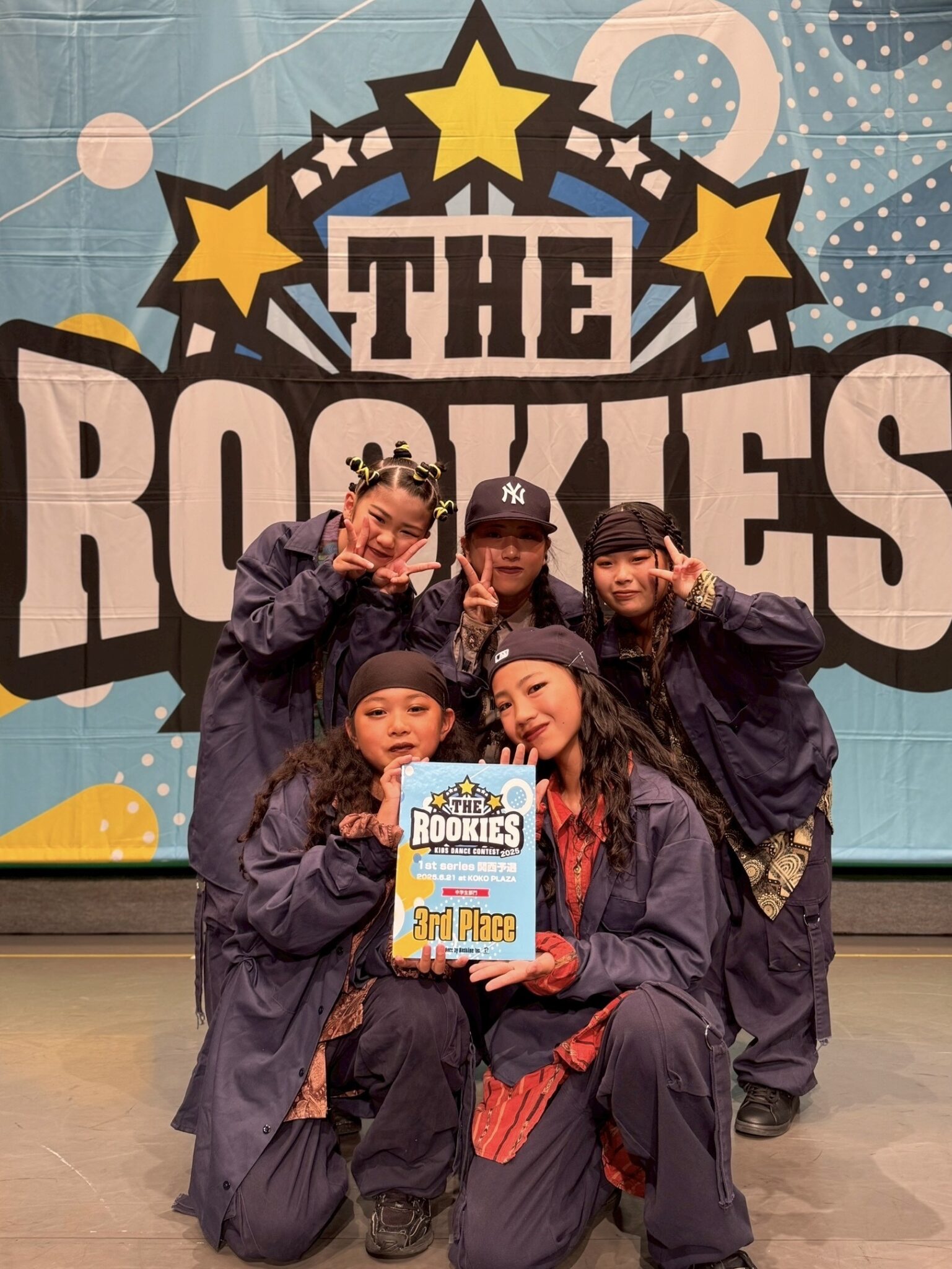 THE ROOKIES 2025 1stシリーズ関西予選でEgNiTeが3位🥉 | studio EARLY | 三重県伊勢市ダンススタジオ